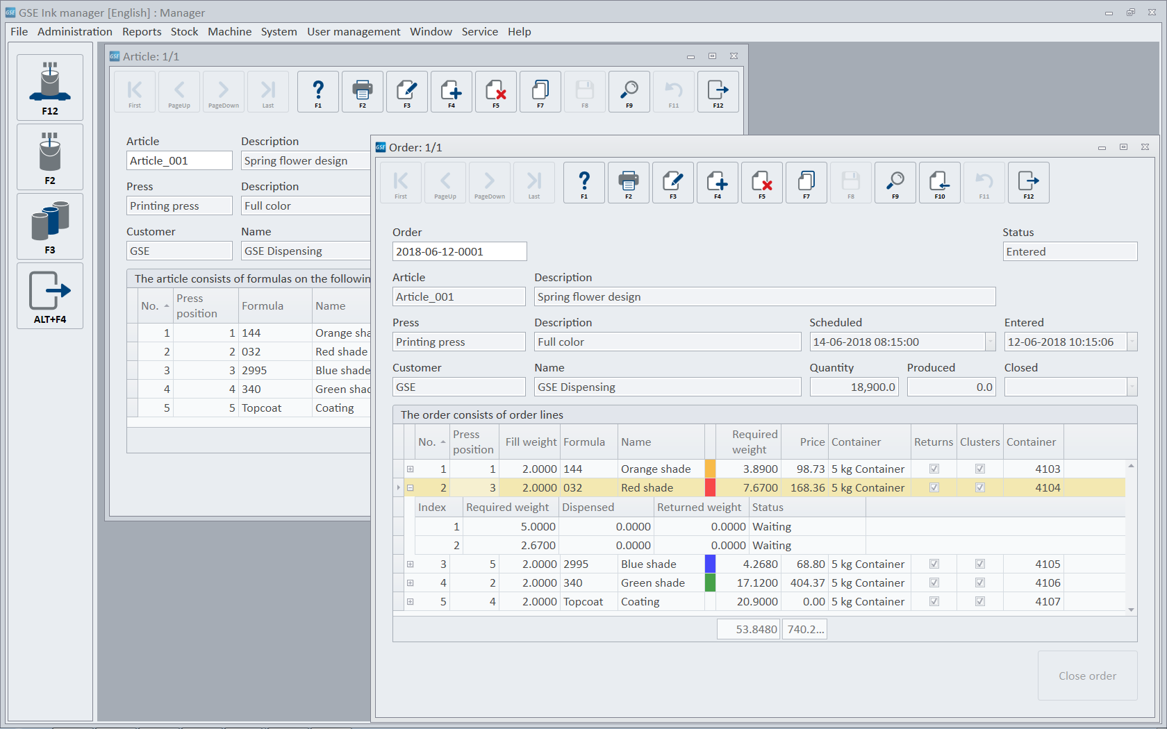 GSE Enhances Ink Manager Software with Module for Improved Job Control ...