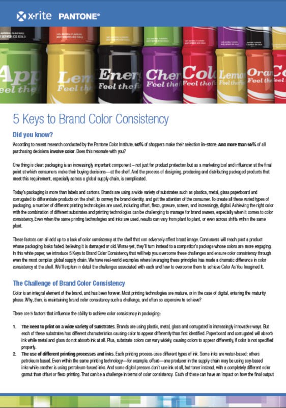 Challenges & Solutions for Maintaining Brand Image - Flexographic ...