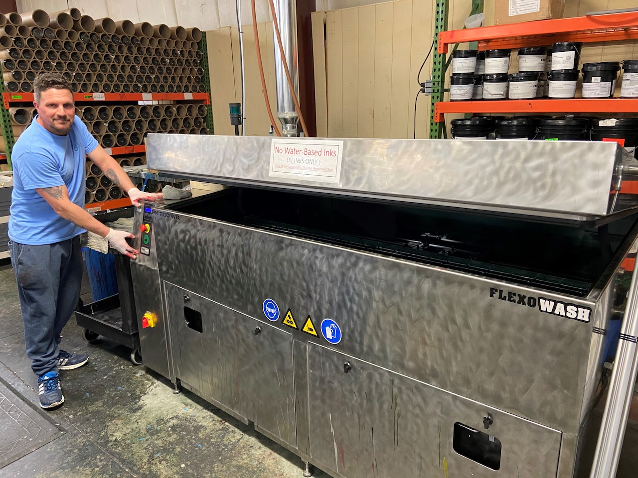 Flexo-Graphics Reports Benefits of Using Flexo Wash Anilox Cleaner ...