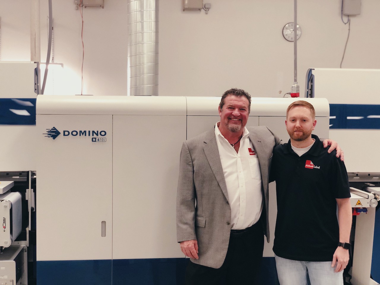 Abbott Label Installs Domino N610i Digital UV Inkjet Label Press ...