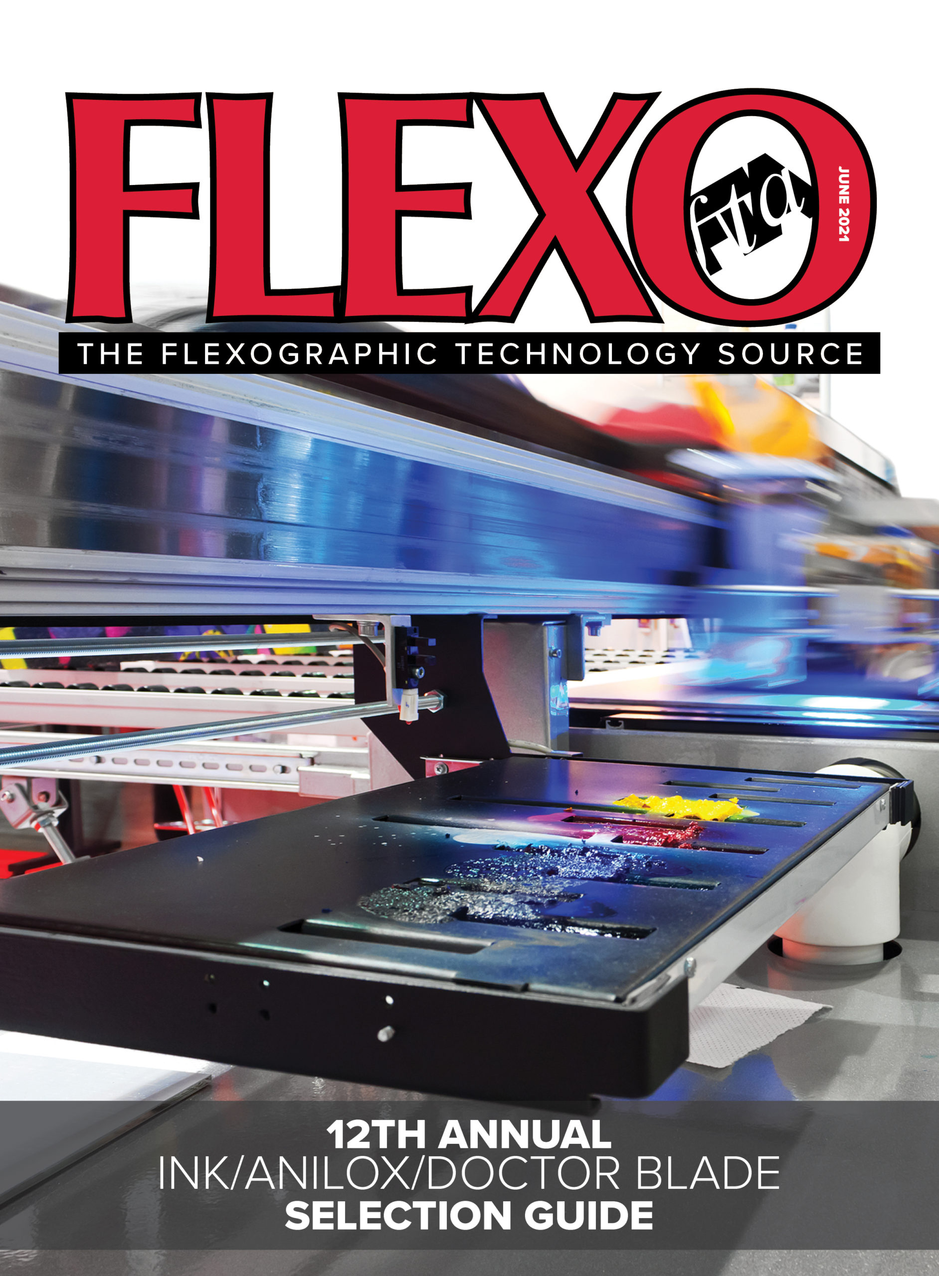 FLEXO Magazine June 2021 cover - Flexographic Technical Association