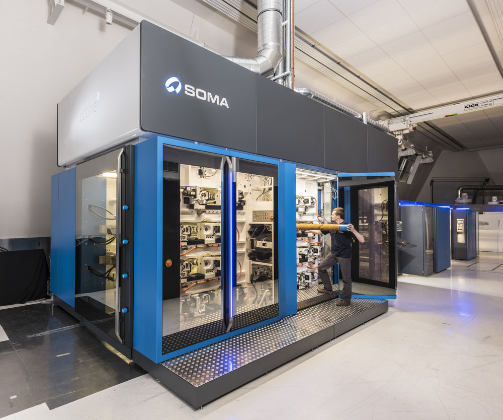 SOMA Taylor Optima 2 in operation - Flexographic Technical Association
