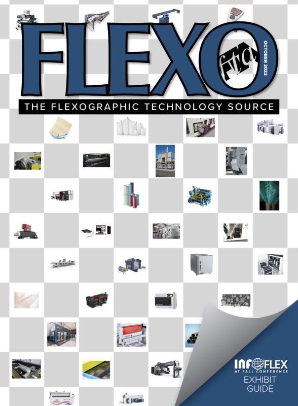 FLEXO Magazine October 2022 cover - Flexographic Technical Association
