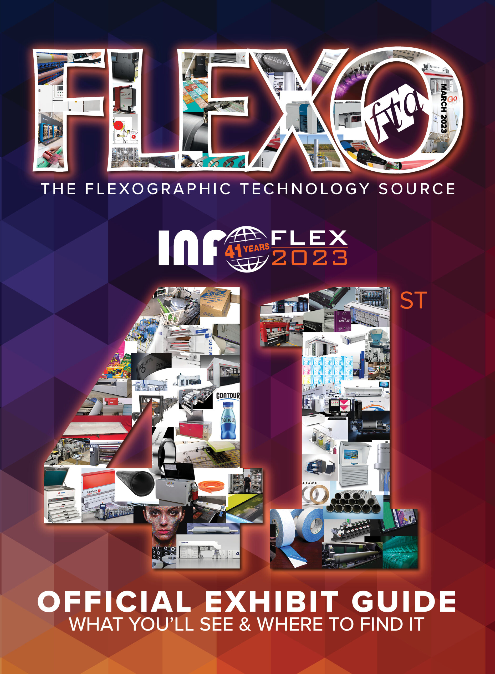 FLEXO Magazine March 2023 cover - Flexographic Technical Association