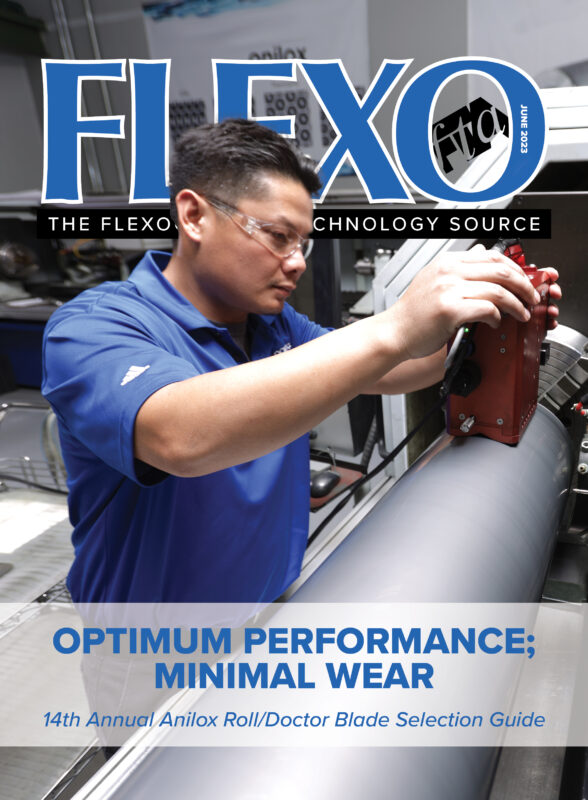 FLEXO Magazine June 2023 cover - Flexographic Technical Association