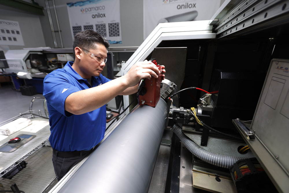 Laser or Mechanically Engraved Anilox Rolls? - Flexographic Technical ...