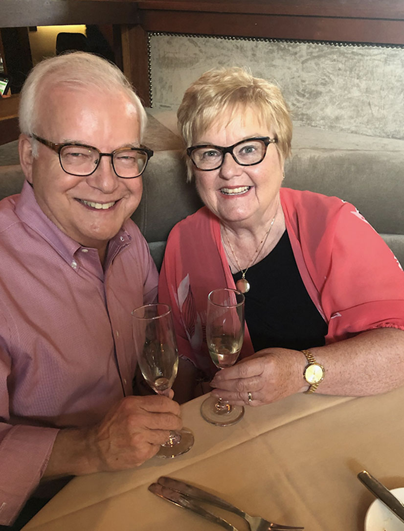Jack, Mary Fulton dinner - Flexographic Technical Association